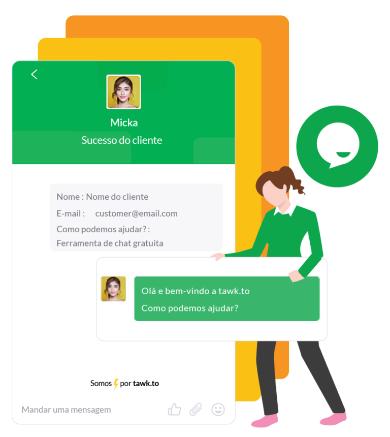 Adicione chat ao vivo ao seu site 100% gratuito – tawk.to