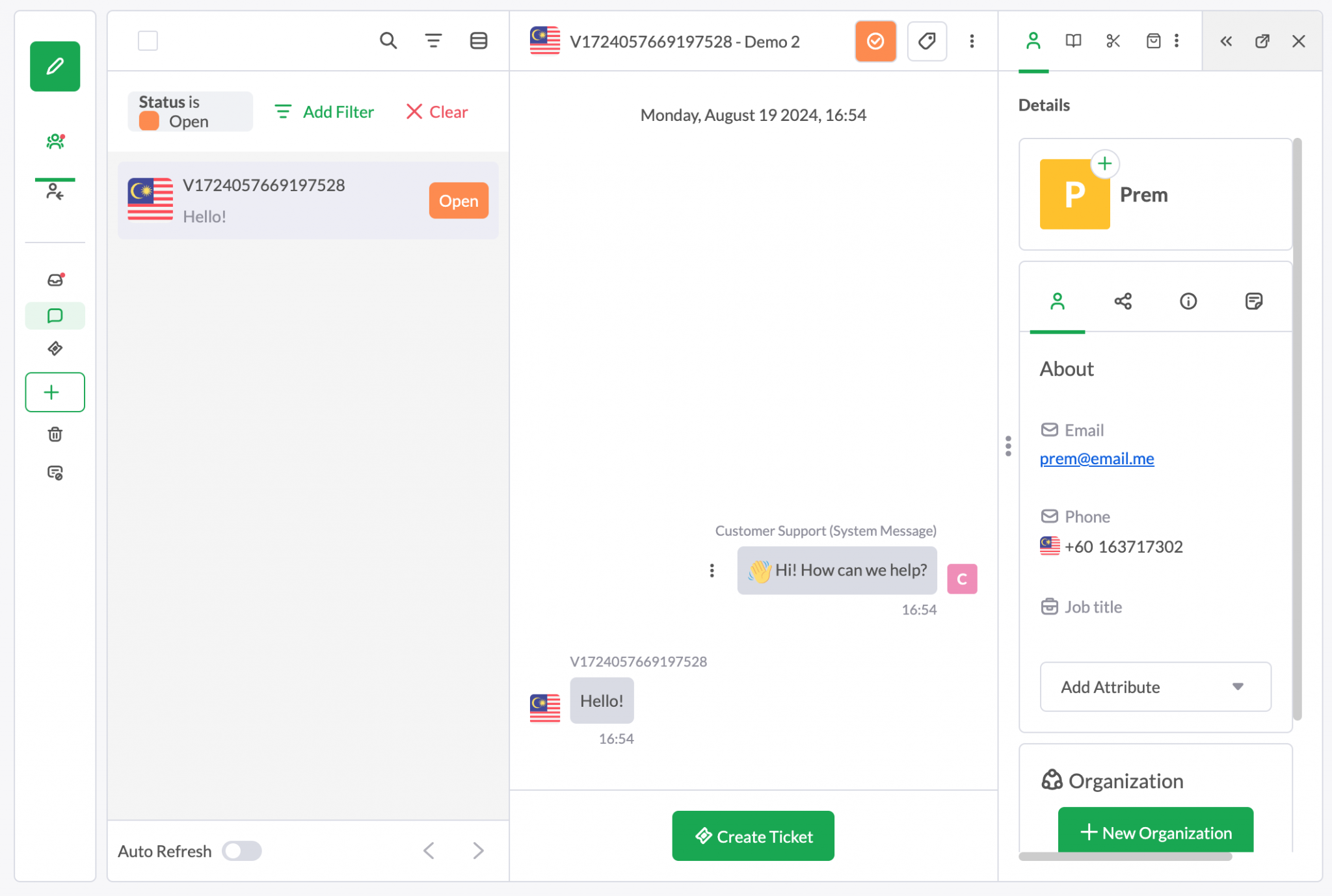 Using your inbox’s split-view feature – tawk.to